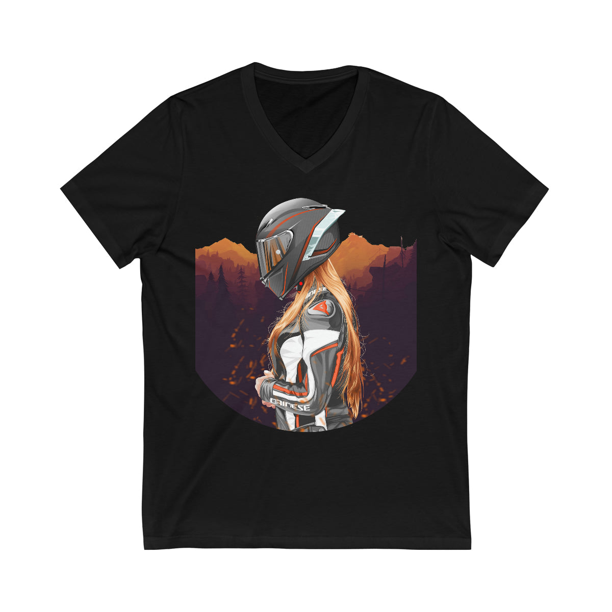 Gear Up Unisex V-Neck Tee – 2wheelssammy