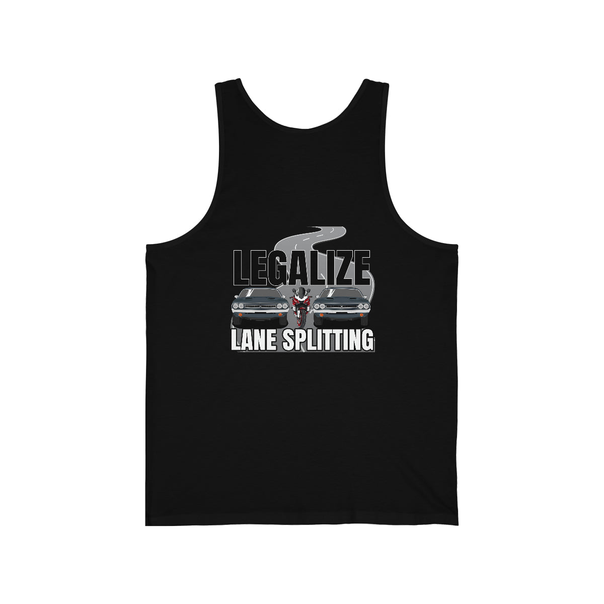 Lane Splitting Jersey Tank – 2wheelssammy