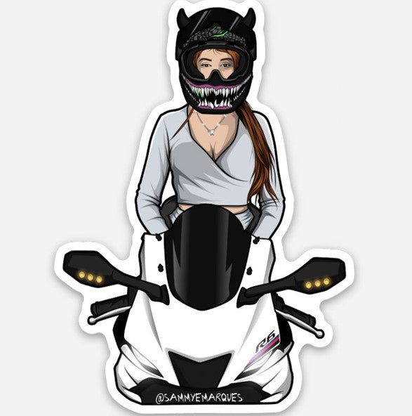 Sammy and R6 Sticker – 2wheelssammy